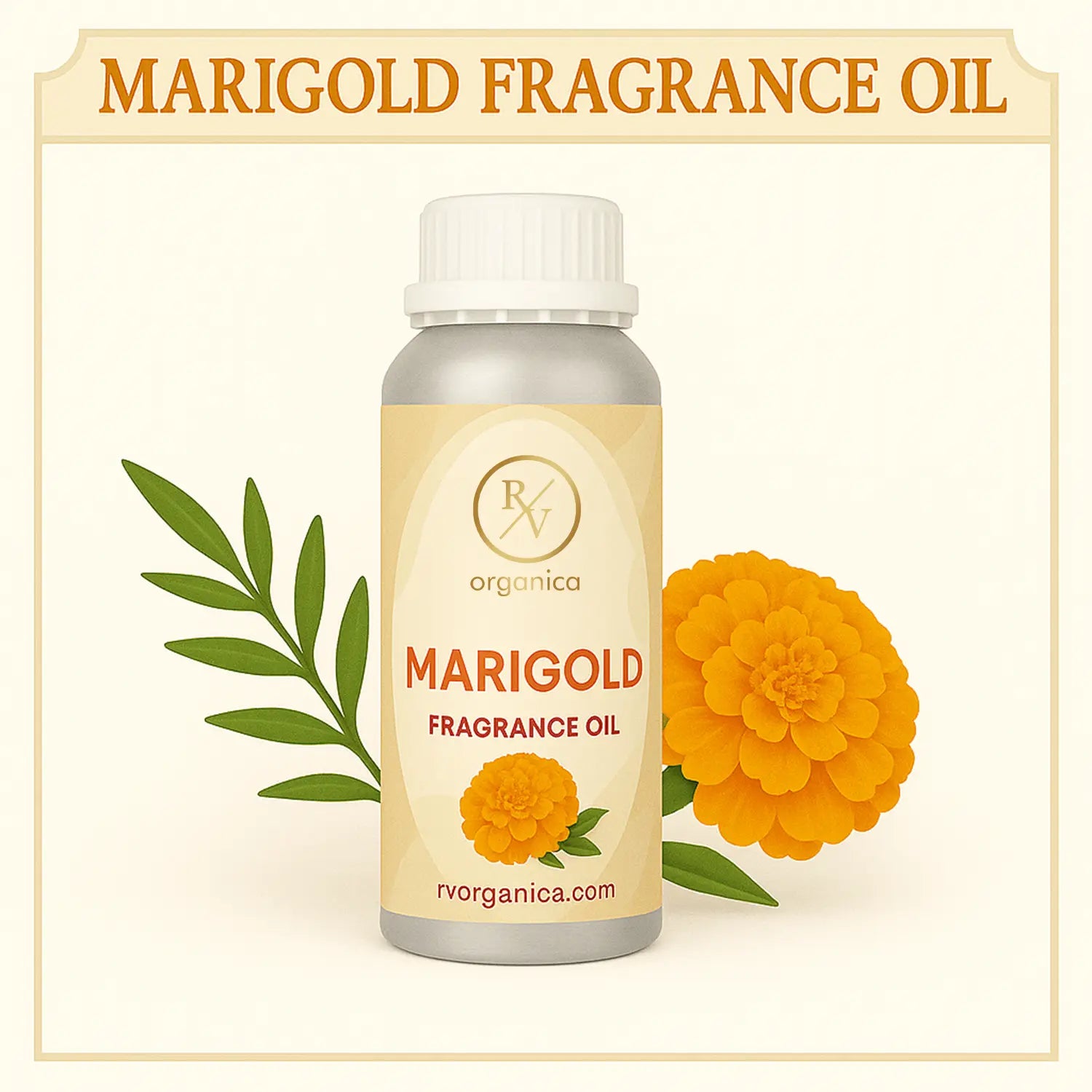 Buy Marigold Fragrance Oil – Sweet & Fruity | RV Organica